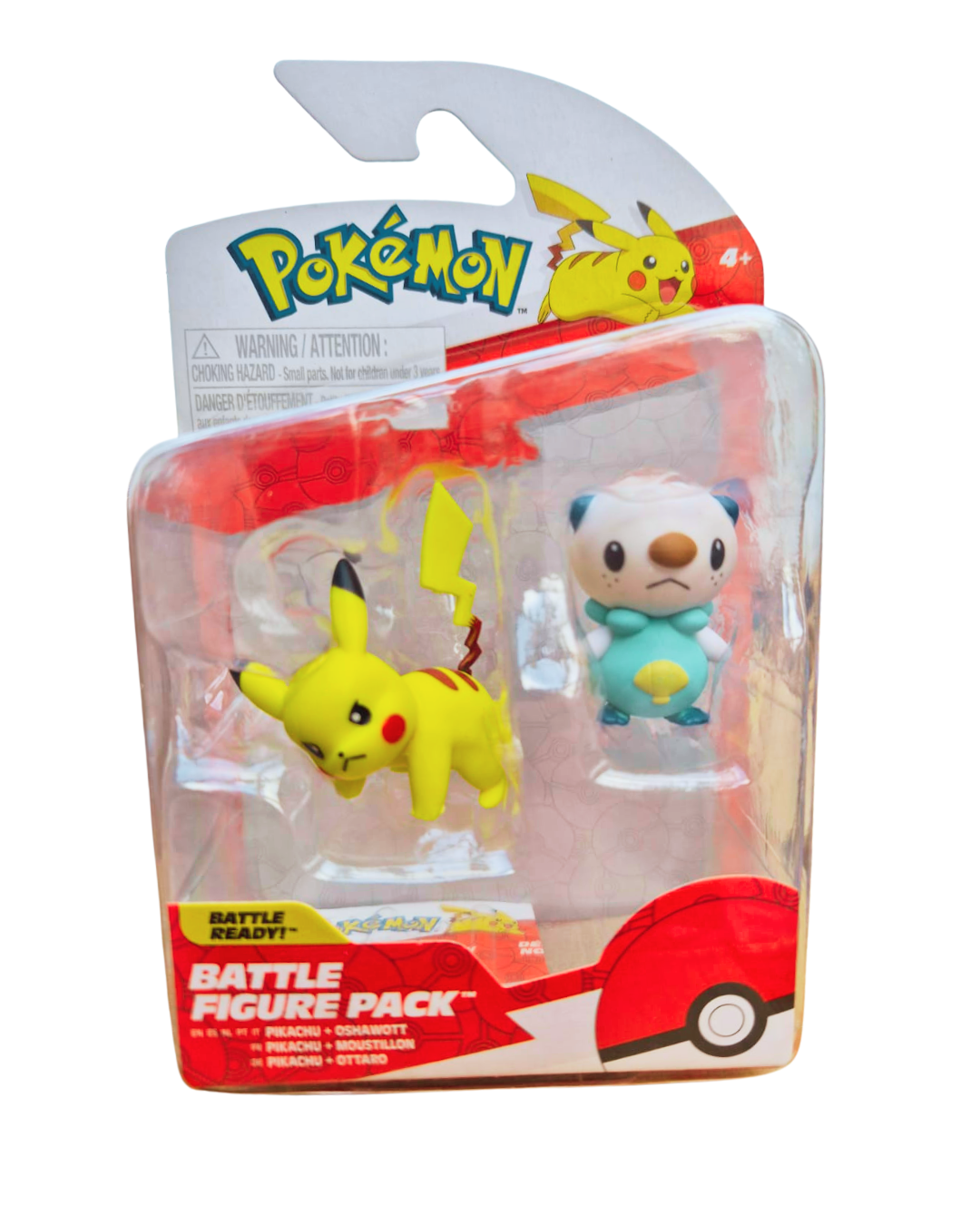 PIKACHU + OSHAWOTT POKEMON – Kanji Kana